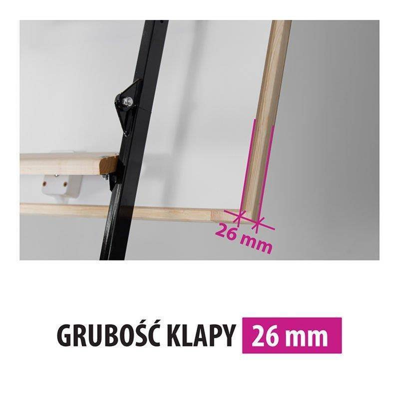 Schody strychowe MAGNETIC NEO STEP Micro 80x70 80x70 - ceny, opinie ...