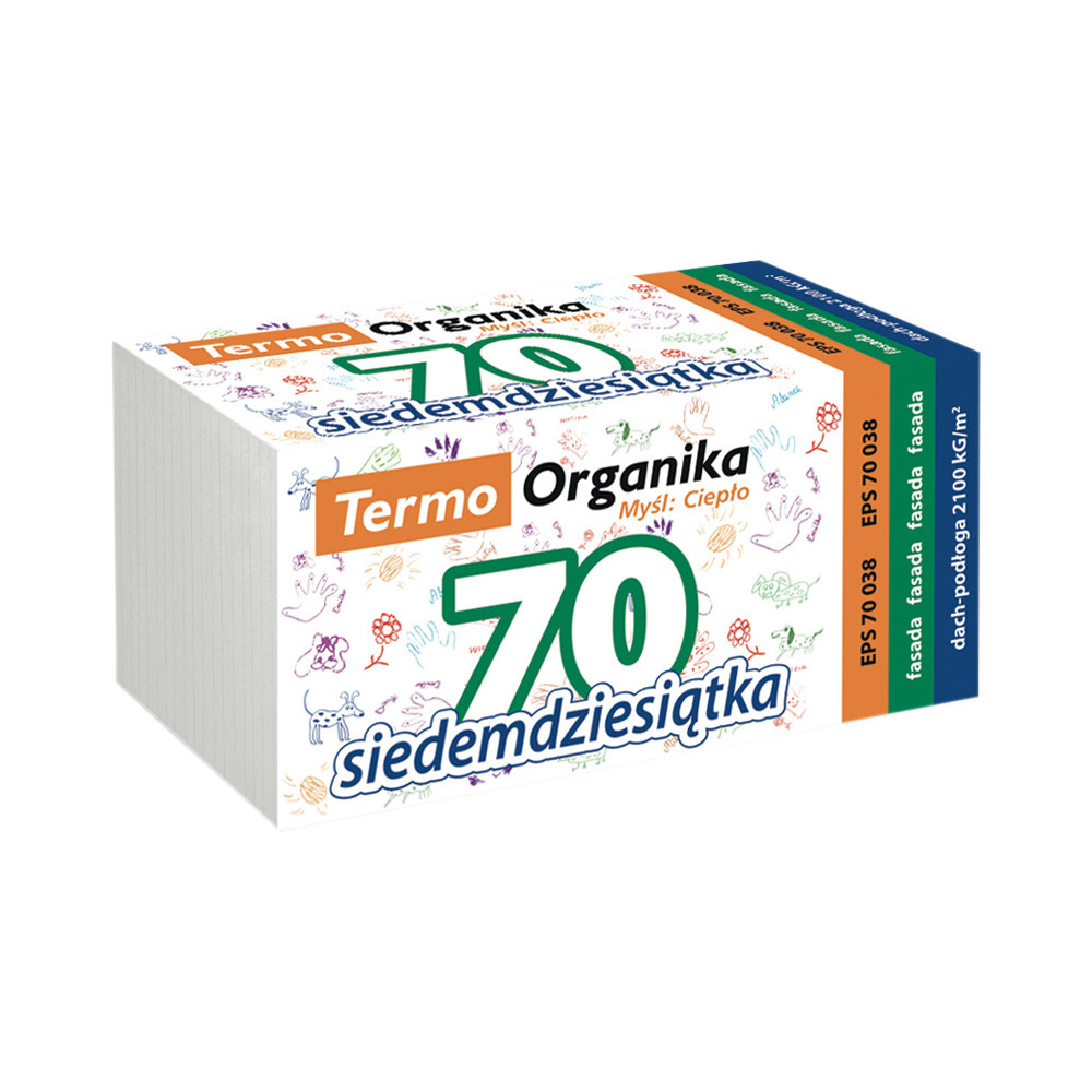 Styropian elewacyjny TERMO ORGANIKA EPS 70 038 gr. 2 cm 2 cm - ceny, opinie - renowa24.pl
